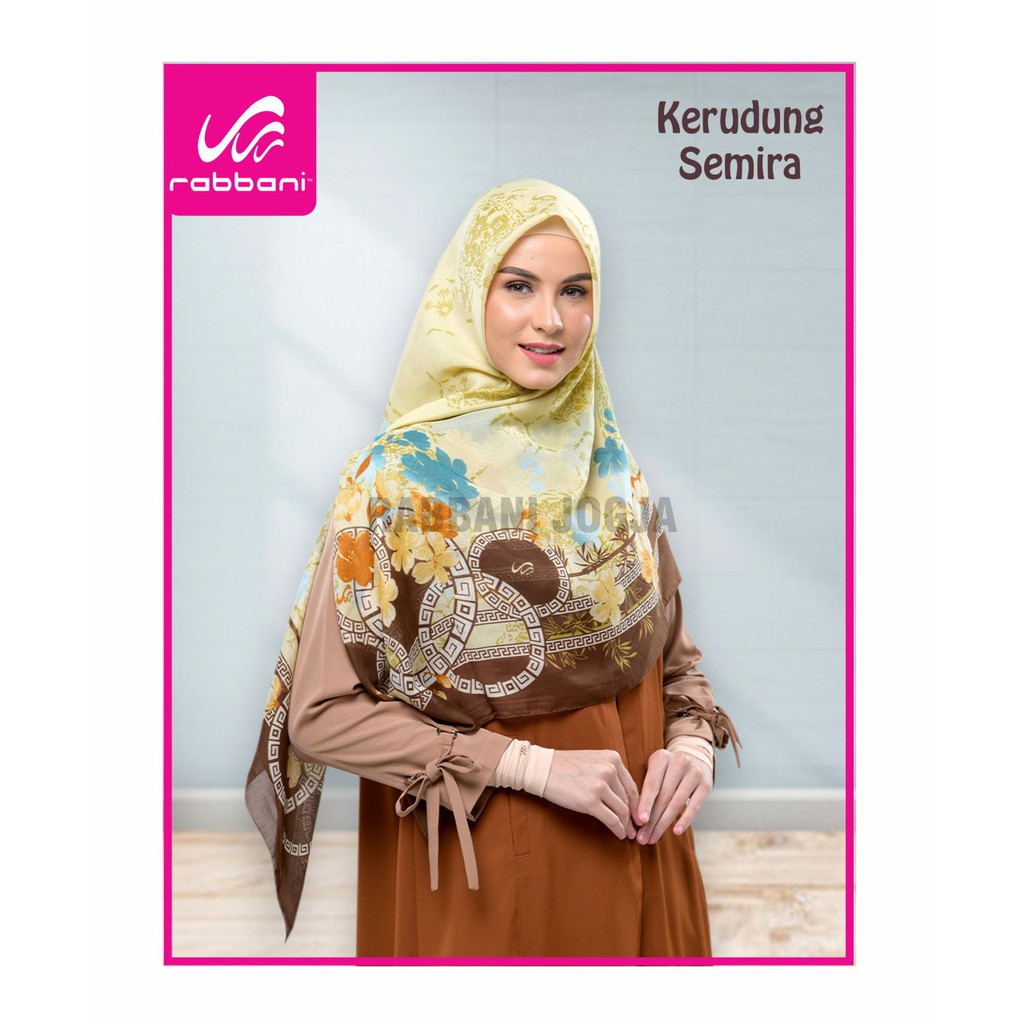 Rabbani - ผ้าคลุมหน้าอกสี่เหลี่ยม Semira 1.4 Te1 - rabbanijogja2.th - ThaiPick