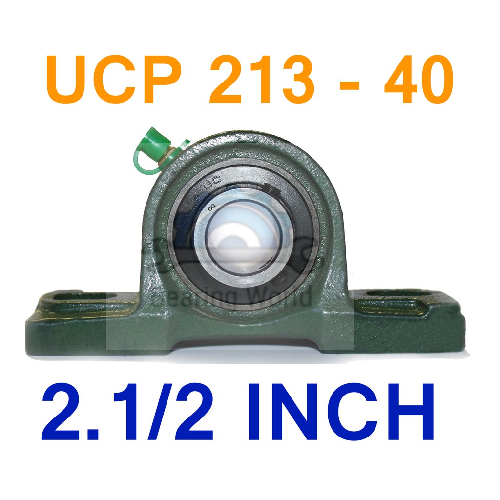 UCP 213-40 รู 2.1/2 นิ้ว ตลับลูกปืนตุ๊กตา UCP 213 รูนิ้ว UCP เพลานิ้ว เหล็ก Chrome อย่างดี ตลับ ...