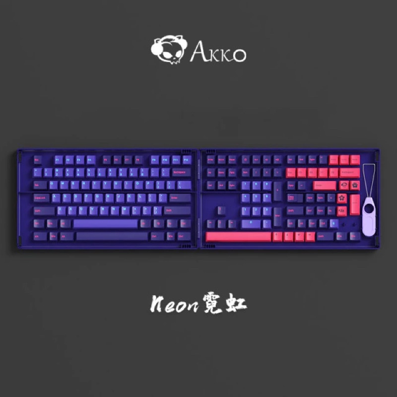 Akko Keycap Neon PBT Cherry Profile Keycaps Set 157 keys | Shopee Thailand