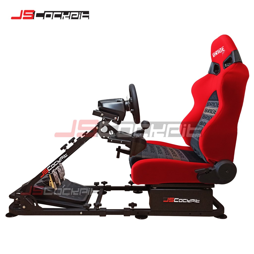 JSCockpit ชุด Full Cockpit Simulator พร้อมเบาะนั่ง (ไม่รวมจอยพวงมาลัย ...