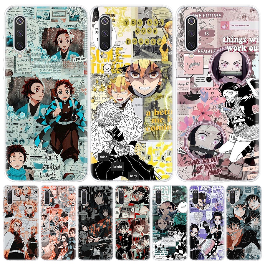 ผี灭之ใบมีดKimetsu No Yaiba Demon Slayer Anime hone Case for Xiaomi Redmi ...