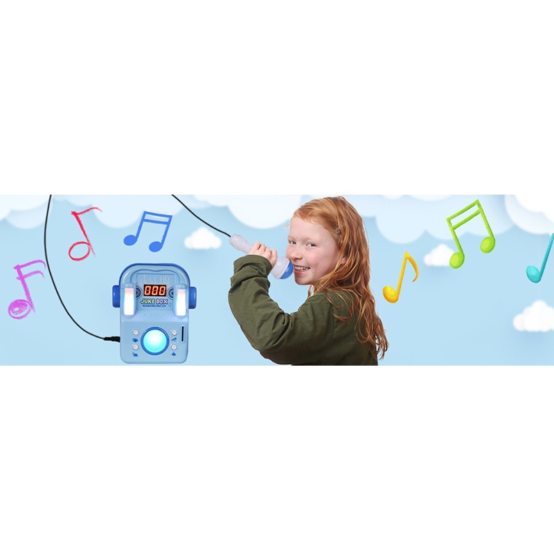 BChildren39s Karaoke Speaker Kids Jukebox with Microphone - Portable ...