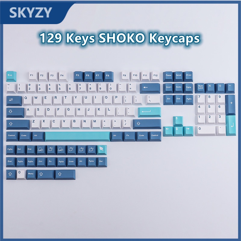 GMK SHOKO Keycap นกหวีด Keycaps Cherry Profile PBT Dye Sublimation ...