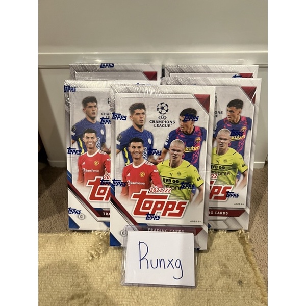 แบบ1ซอง2021-22 Topps UEFA Champions League Hobby Box - rungrrb42 - ThaiPick