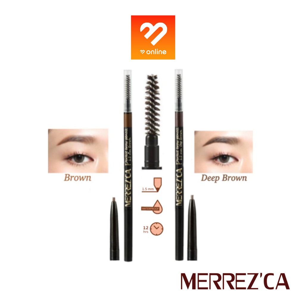 ส่ง คิ้ว Merrezca perfect brow (ลอตใหม่ แท้) เมอร์เรซกา เขียนคิ้ว สลิม ...