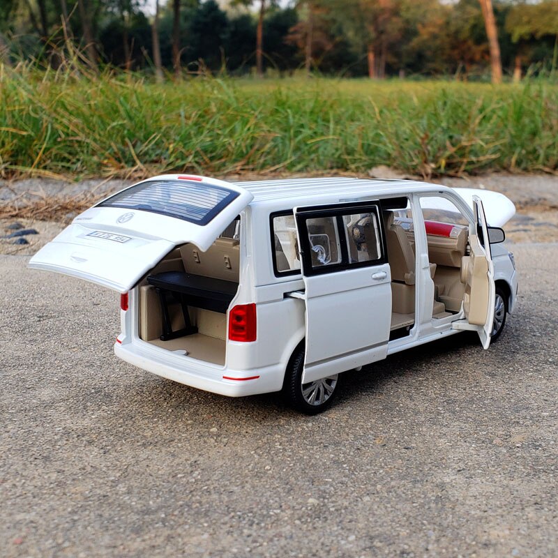 132 Zinc Alloy Bus Volkswagen Multivan T6 Van Alloy Toy Car Diecast MV ...