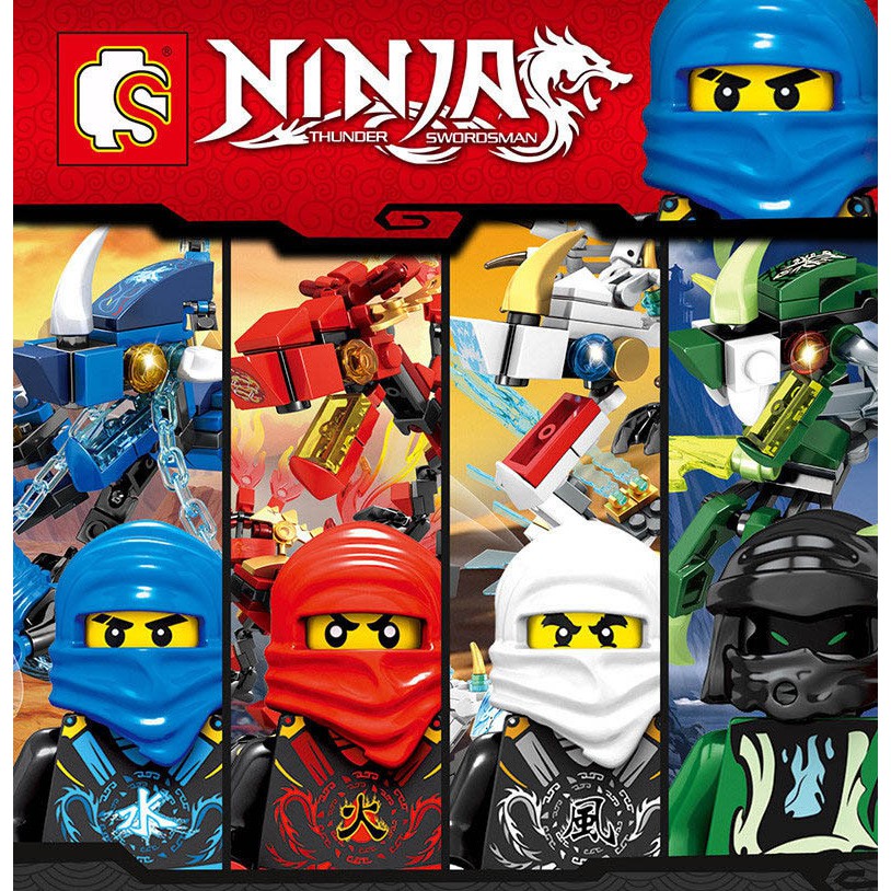 ผลิตภัณฑ์ใหม่ในปี 2021 เข้ากันได้กับ Lego Ninjago Building บล็อก ...