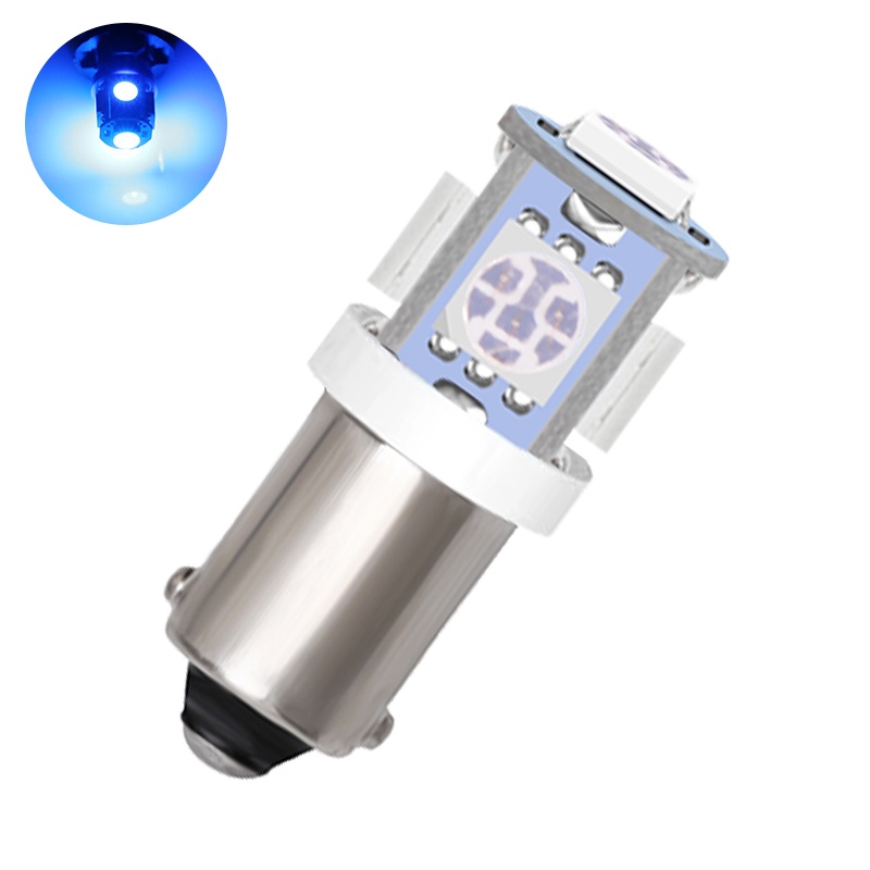 10pcs Car BA9S T4W LEDs Auto Marker Light 5 Led 5050 Smd Bulbs Reading ...