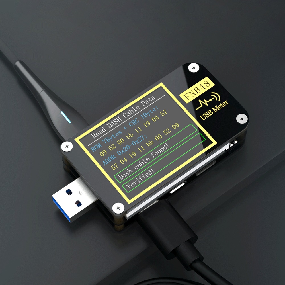 FNB48 USB Voltage Current Tester Analyzer Fast Charging Power Detection ...