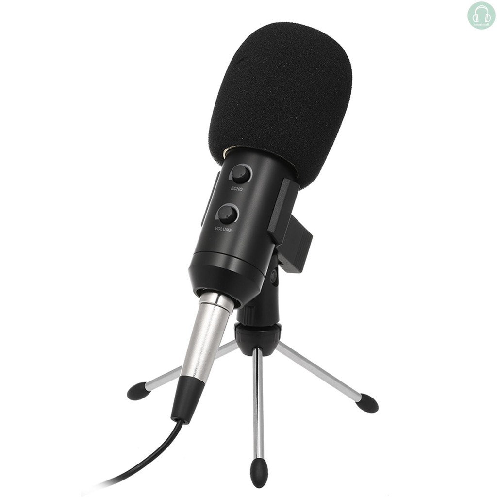 [smart]USB Condenser Microphone USB Record Mic Plug & Play for Home ...