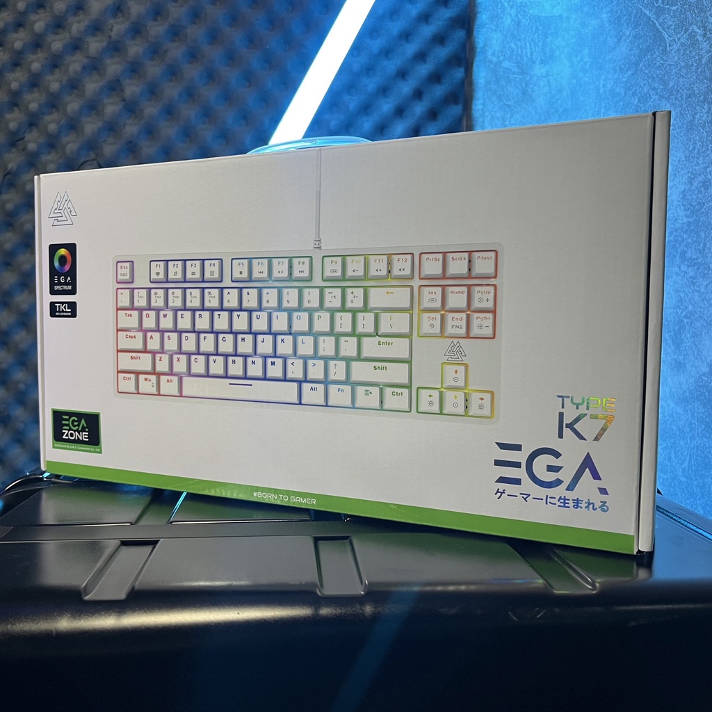 EGA Type K7 TKL 80 Mechanical Keyboard USB คีย์บอร์ดเกมมิ่ง คีย์บอร์ด ...