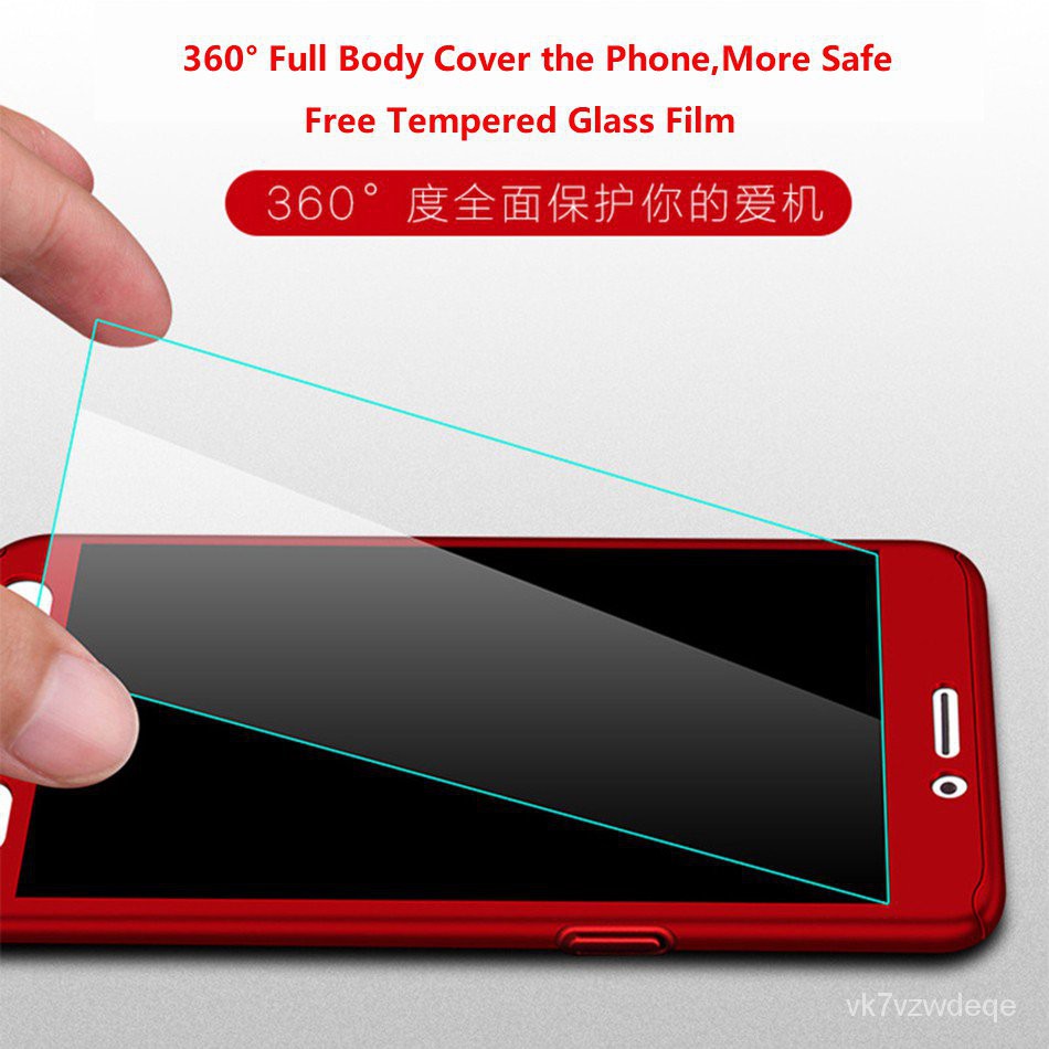 360 Full Body protective cover solid shell color For Xiaomi MI 6 Note 2 3 Note3 6XoF ...