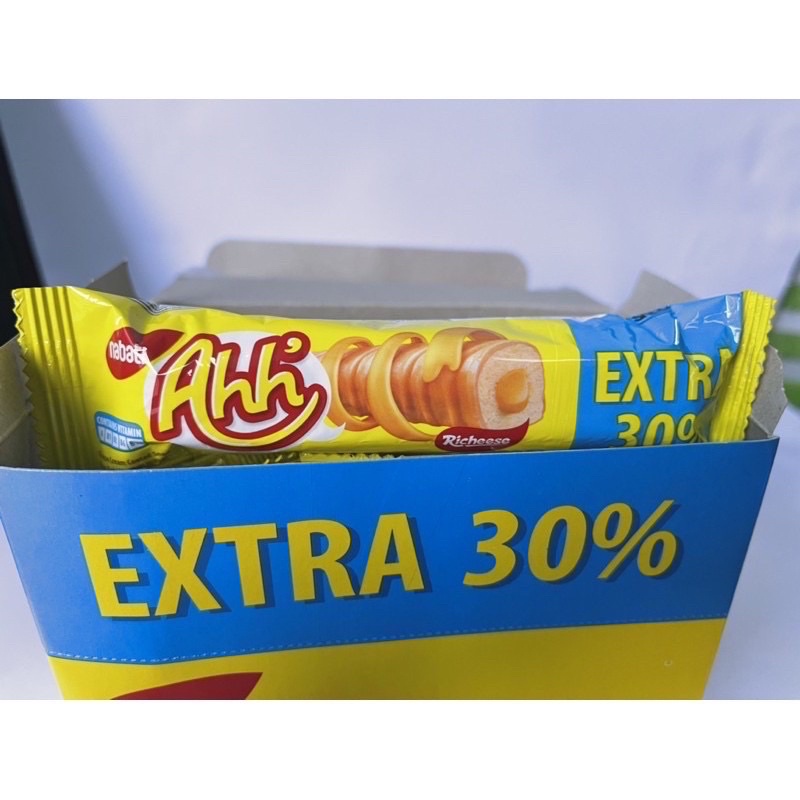 รุ่นเพิ่ม 20 ชีส ชอค อ๊ะห์ ahh cheese nabati ขนมข้าวโพดอบกรอบเคลือบชีสส ...