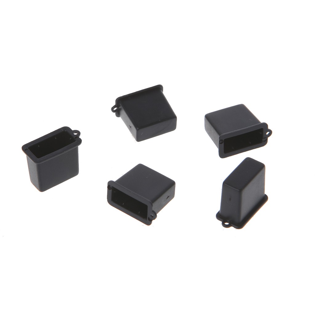 10Pcs PCI Black Silicone Anti-dust Stopper/Plug For Protect Data Port ...