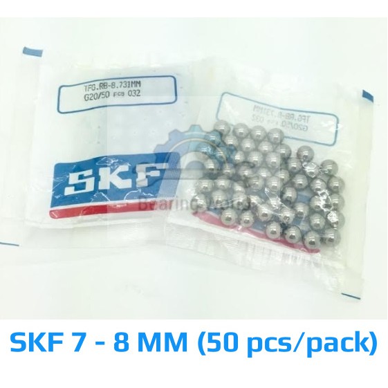SKF 7 มิล SKF 8 มิล (ถุงละ 50 เม็ด) ของแท้ 100% G20 ลูกปืนเม็ดกลม ลูก ...