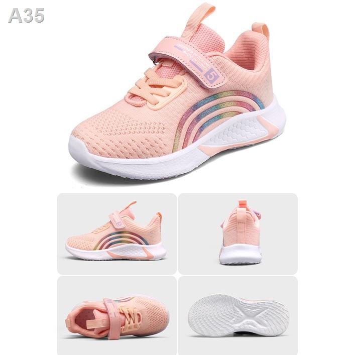 COD☽♧Kids Girl Shoes Lightweight Children Sneakers Non Slip Kids ...