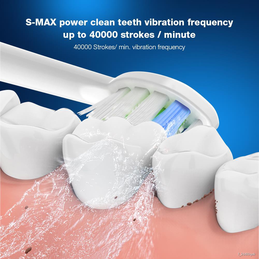 ☈Super Sonic Electric Toothbrushes Washable Electronic Whitening Teeth ...