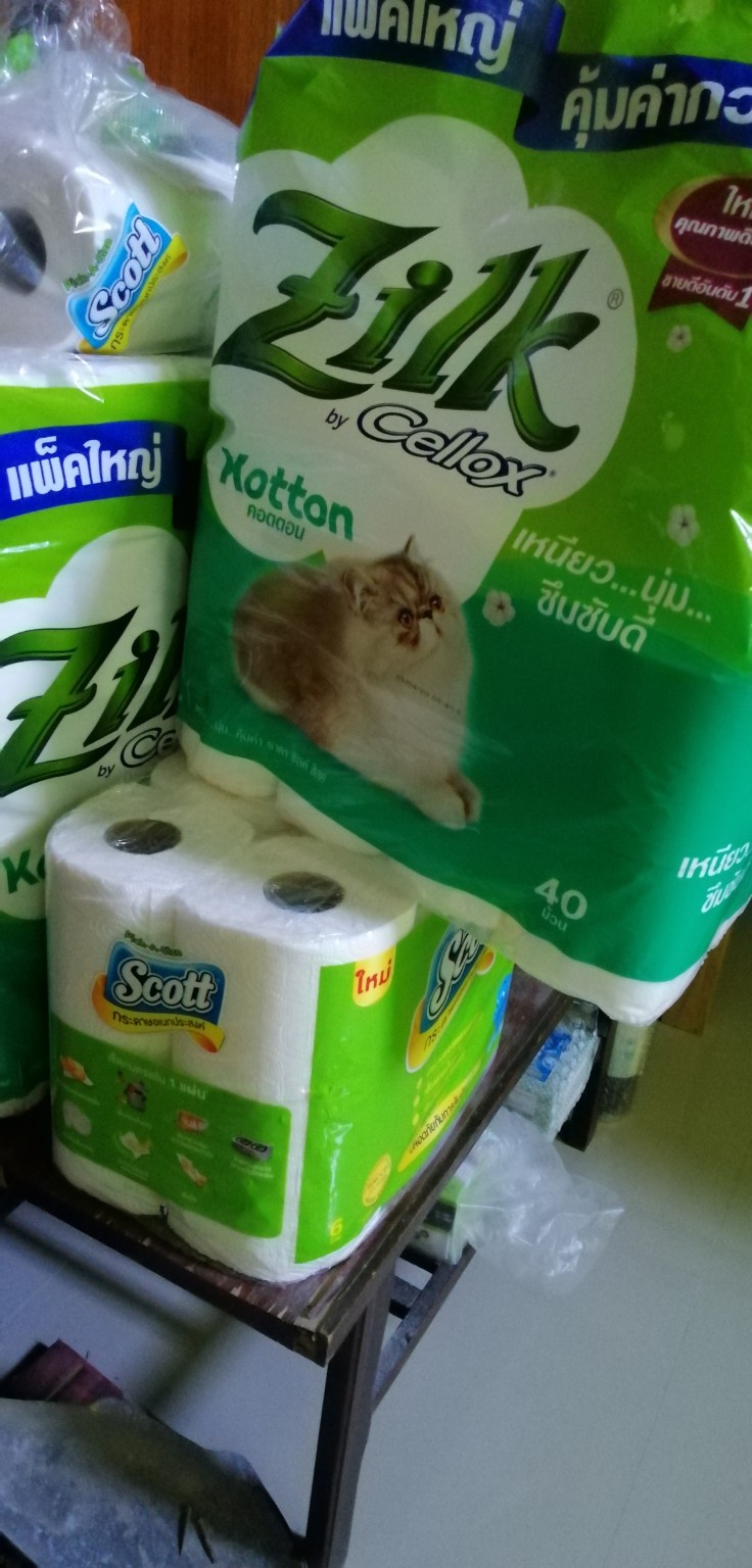 กระดาษชำระคอตตอน กระดาษทิชชู่ (แพ็ค24ม้วน/40 ม้วน) ซิลค์ ทิชชู่ Zilk by Cellox | Shopee Thailand