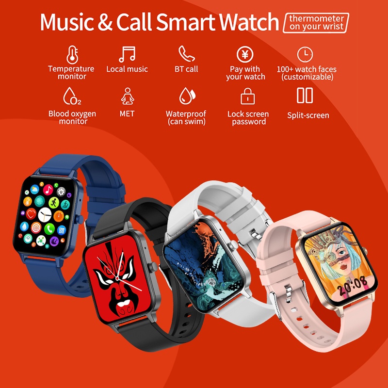 MAFAM MX7 Smartwatch Men Bluetooth Call IP68 Waterproof Watch Women ...