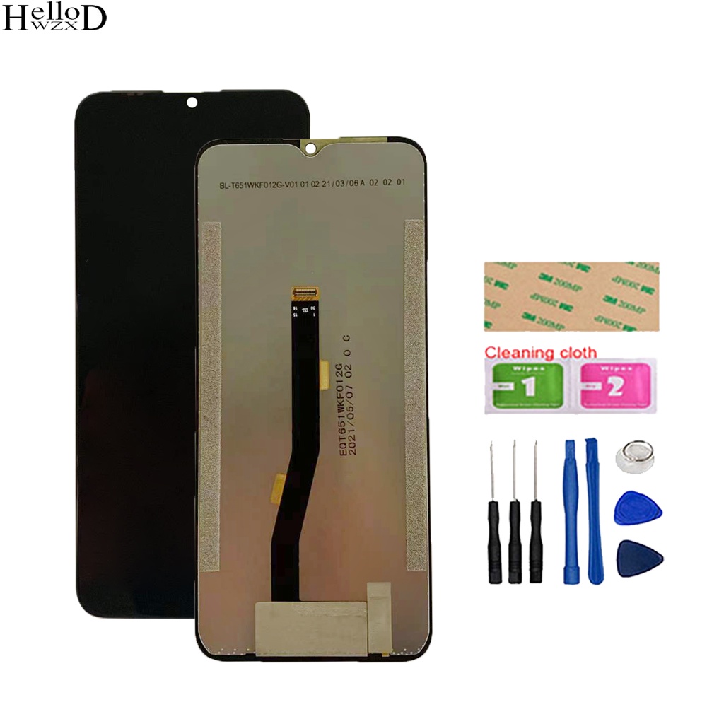 ใหม่ อะไหล่หน้าจอสัมผัส LCD 100 6.52 นิ้ว สําหรับ Ulefone Note 9P ...