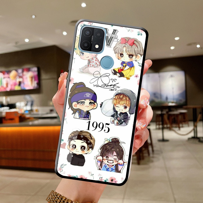 Realme5i ฝาครอบป้องกัน OPPO RENO2f เคสมือถือ oppo A3S case A15 เคส ...