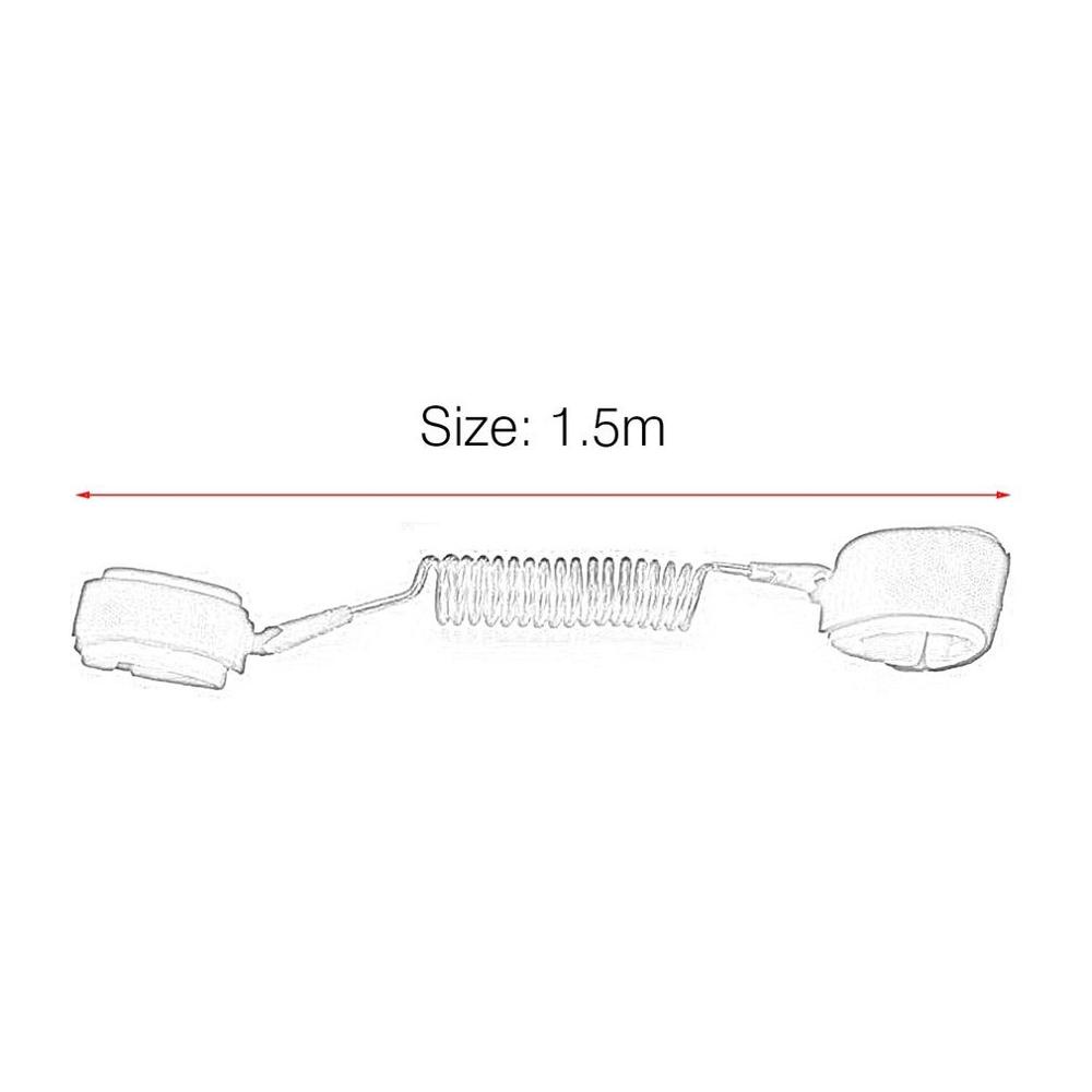 1.5m Adjustable Children Kids Safety Anti-lost Wrist Link Band Bracelet ...