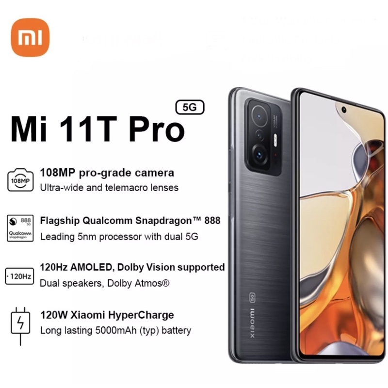 Xiaomi Mi 11T Pro 5G 8256GB เครื่องศูนย์ไทย - 8whcem2d41 - ThaiPick