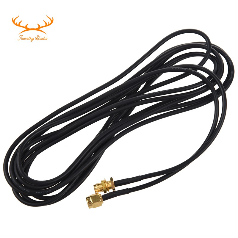 SLAEWiFi WAN Router 3M Wi-Fi Antenna Extension Cable RP-SMA ...