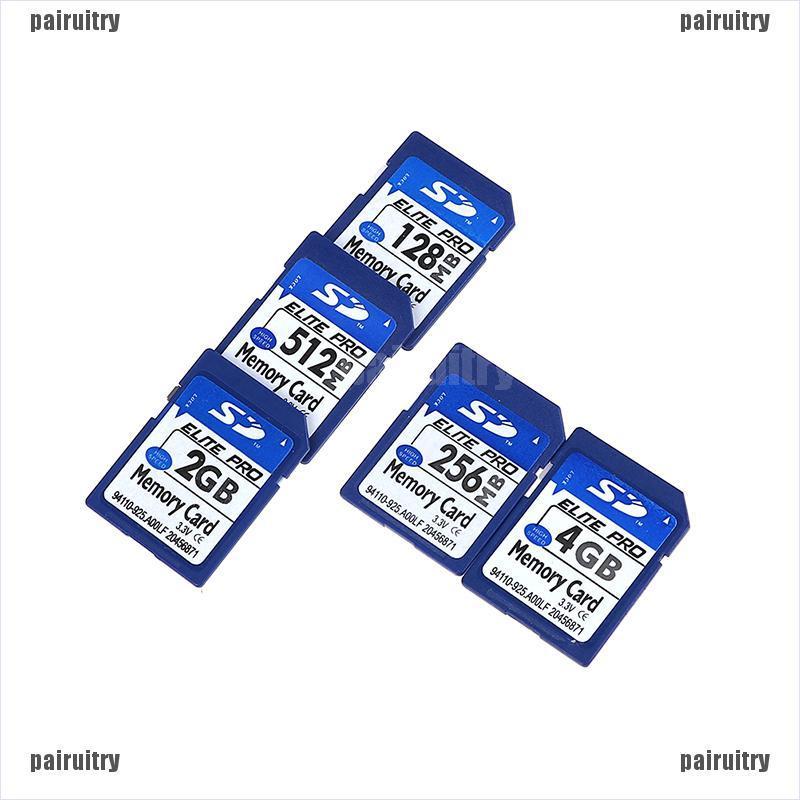  128 Mb 256 Mb 512 Mb 2gb 4gb Sd Standard Card