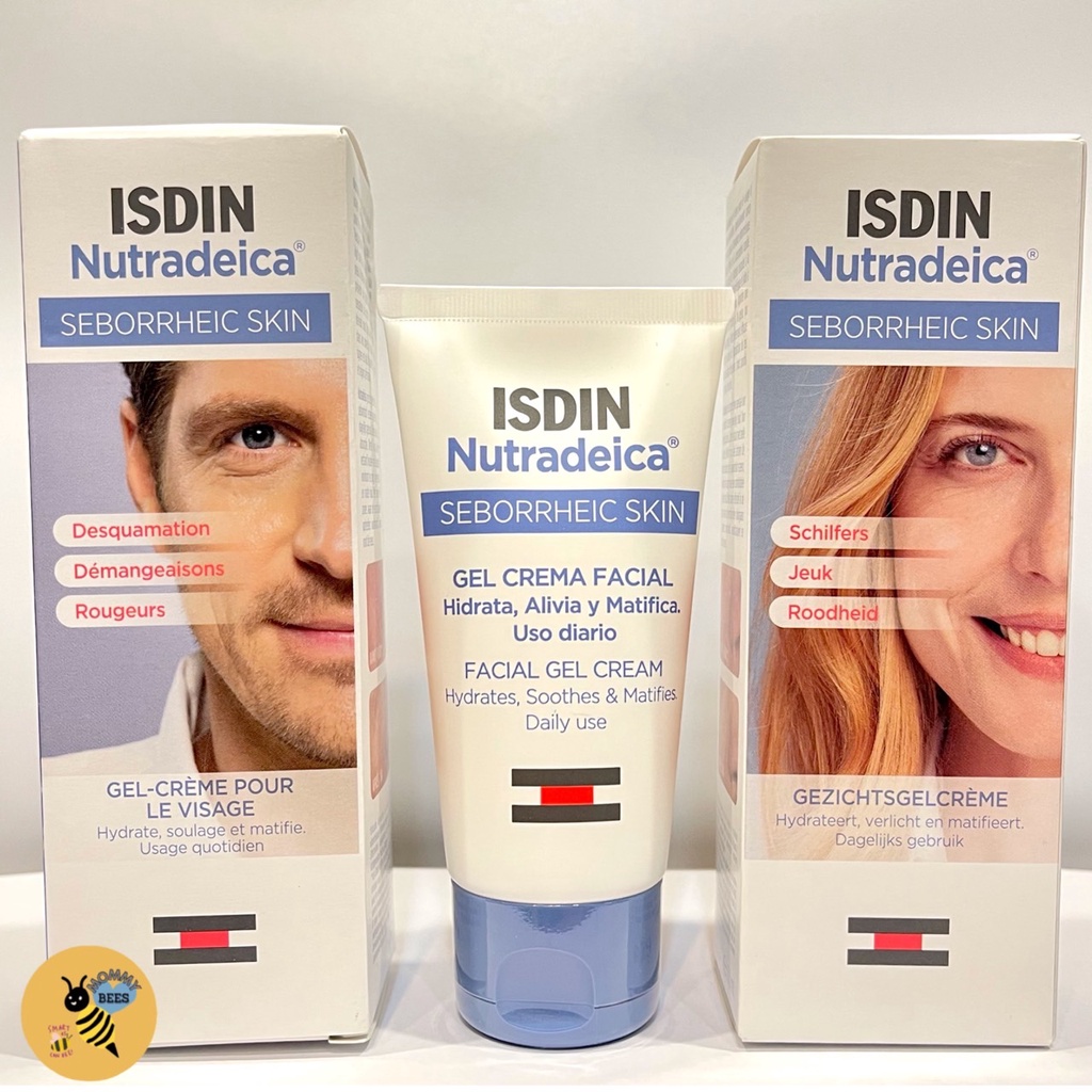 ISDIN Nutradeica Seborrheic Skin Facial Gel Cream ขนาด 50ml พร้อมส่ง ...