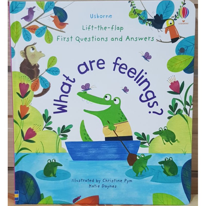 What are feelingsเหมาะสำหรับ 3 ขวบ Board book กระดาษแข็งทุกหน้า with ...