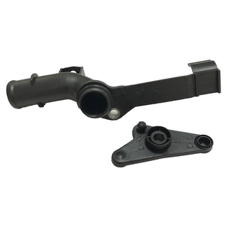 Black Plastic Engine Water Pipe Oil Cooler to Cylinder Head Fit for ...