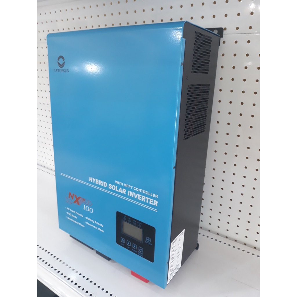 LV TOPSUN 3000W MPPT60A หม้อแปลงเทอรอยด์ไฮบริดอินเวอร์เตอร์ Pure Sine ...