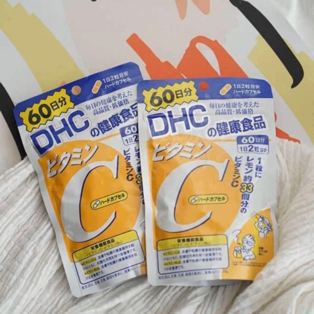 DHC Vitamin C 60วัน หมดอายุ 12/21-06/22 ญี่ปุ่นแท้ 100% - shop_with ...