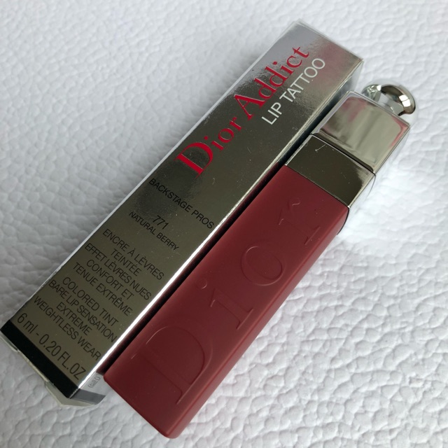 Dior Addict Lip Tattoo # 771 Natural Berry | Shopee Thailand