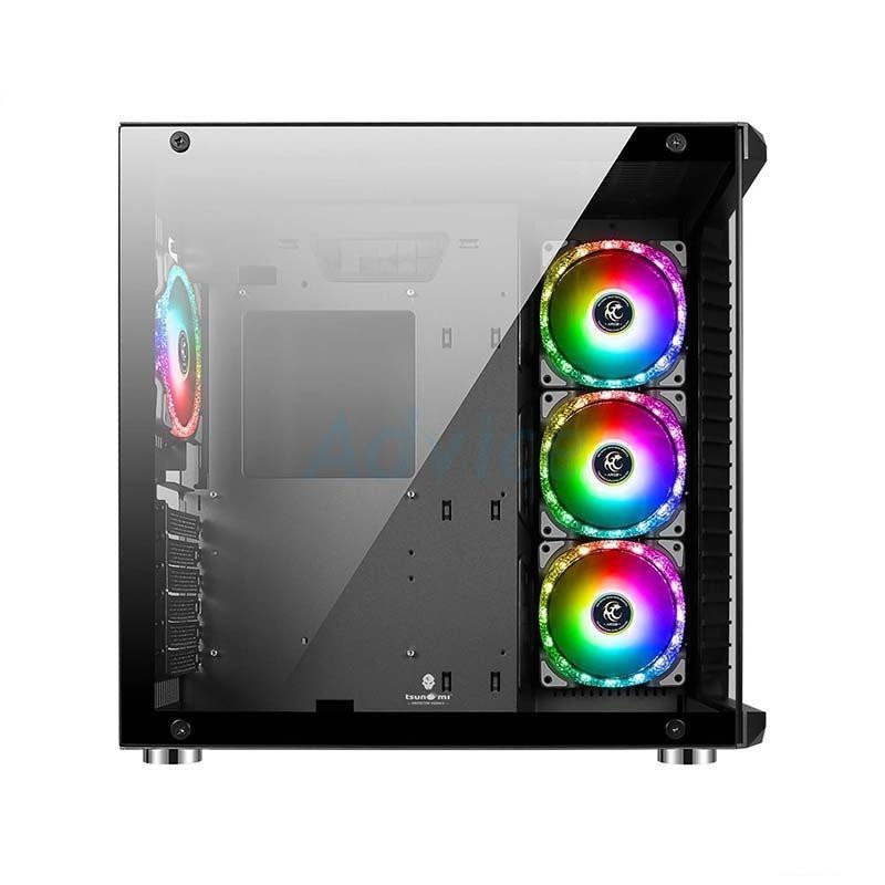 Tsunami Protector Vision II พร้อมพัดลมรุ่นใหม่ ARGB 4 ตัว และรีโมท ...