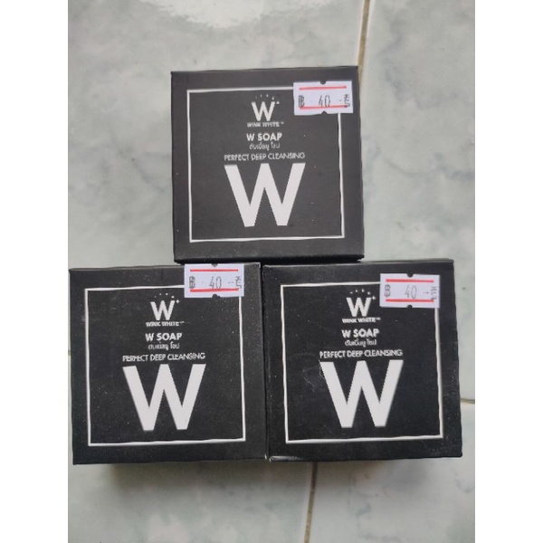 สบู่ W Wink White W soap เพื่อผิวใส-มีออร่า | Shopee Thailand