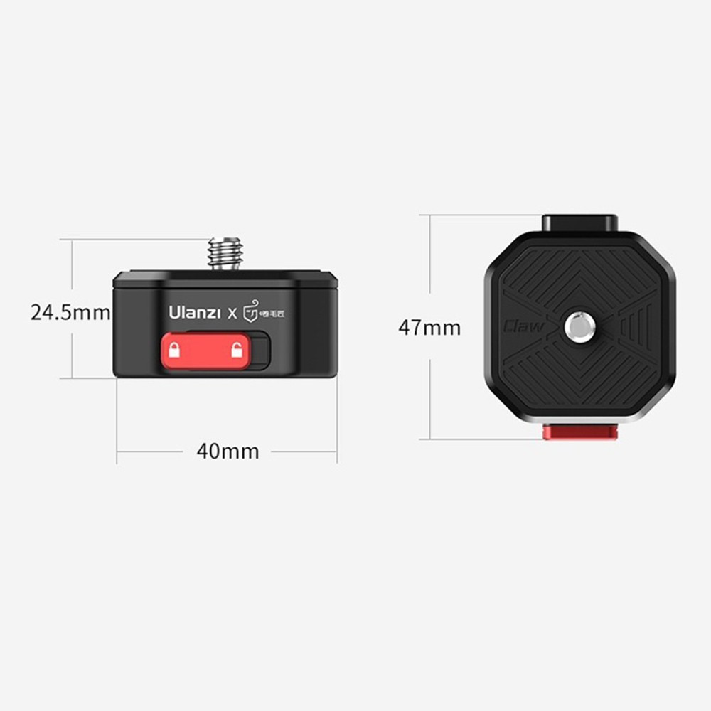 Quick Release Plate Fast Claw Slider Slide Lock Universal Portable ...