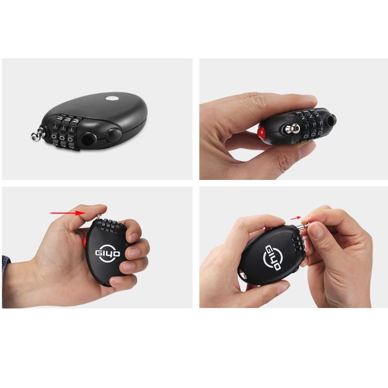 Super Cycling Bike Ultralight Password Lock Multifunction Portable Mini ...