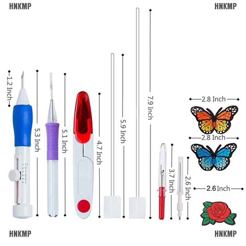 %[READY STOCK]Sewing Needle Magic Sets Tool Punch Embroidery DIY Pen ...