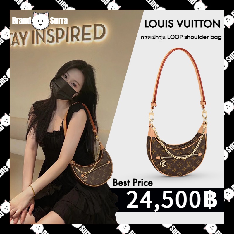 หลุยส์วิตตอง แท้louis vuitton กระเป๋ารุ่น LOOP shoulder bag กระเป๋าแมสเซนเจอร์ผู้หญิง - vuazna ...