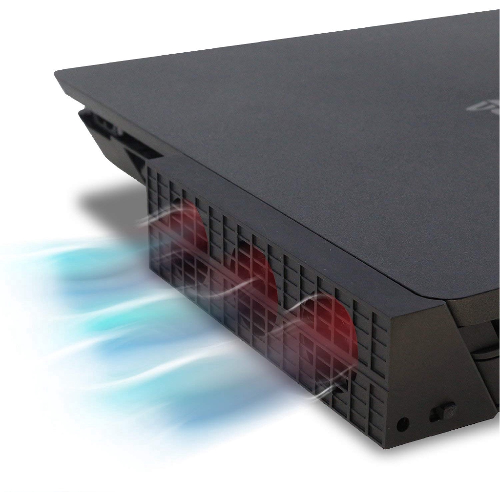 PS4 Slim Cooling Fan Console Cooler Smart 3 Fans System for Playstation ...