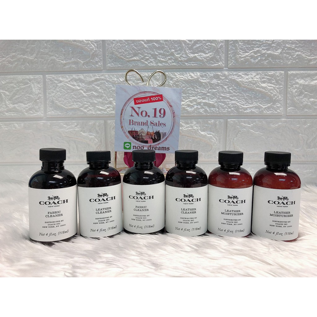 พร้อมส่งแท้???? น้ำยาทำความสะอาดกระเป๋า Coach Leather Cleaner ...