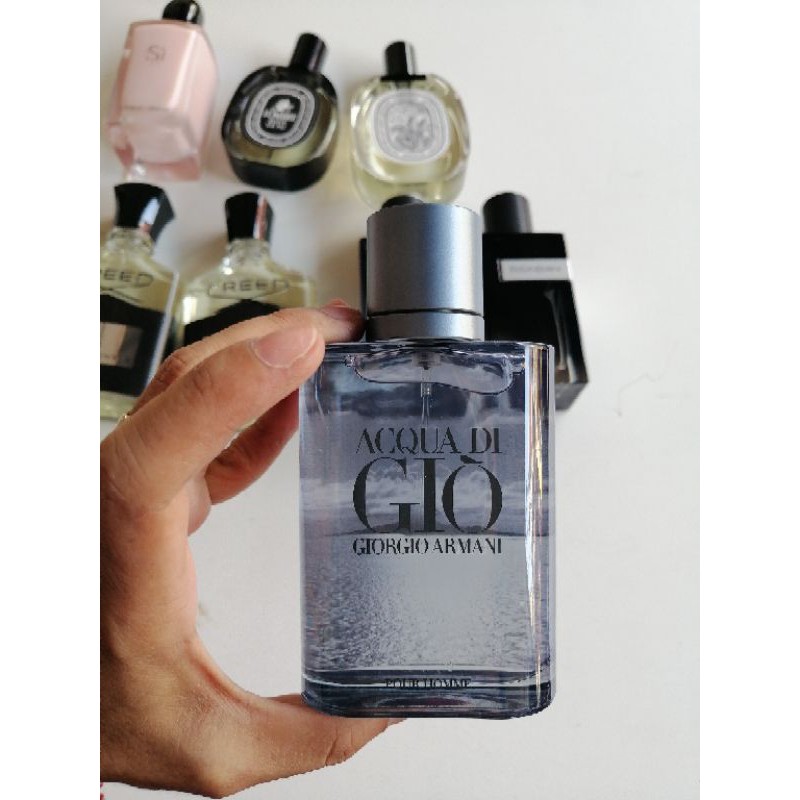 Giorgio Armani Acqua Di Gio Blue Edition Pour Homme Edt 100 Ml Shopee