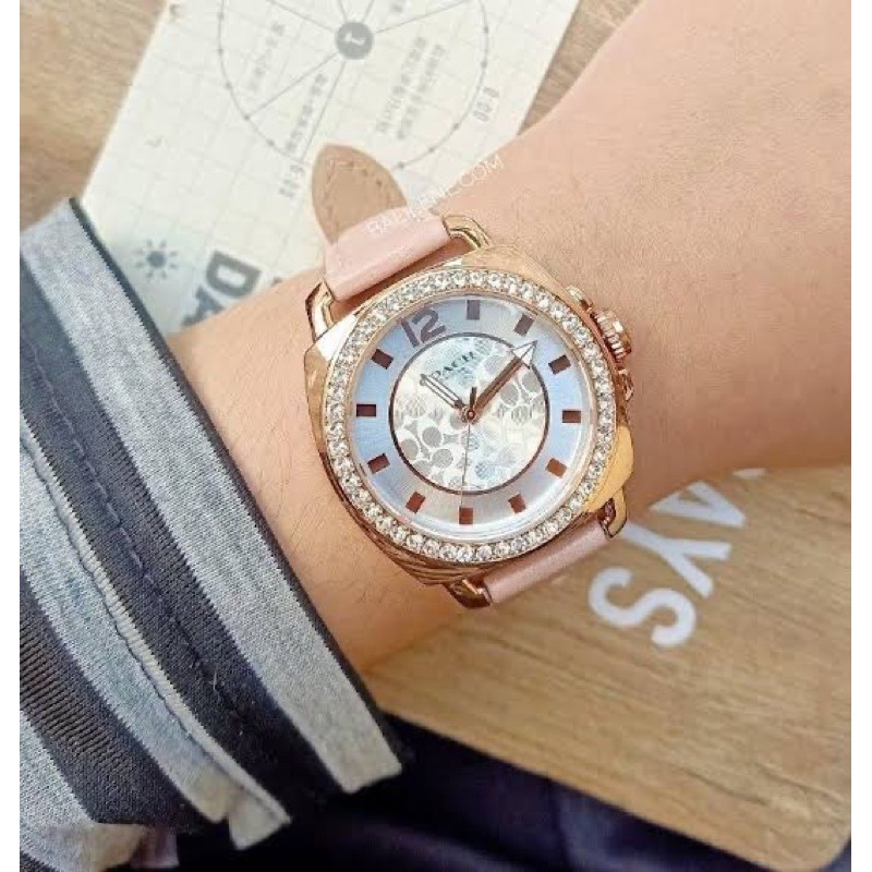พร้อมส่ง แท้ ????????100% New Coach นาฬิกา สีทอง Coach 14503141 Women's ...