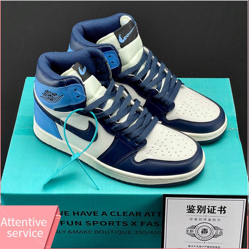 รองเท้าผู้ชาย aj high-top สีดำและสีขาวเว็บไซต์อย่างเป็นทางการของแท้ aj1 ...