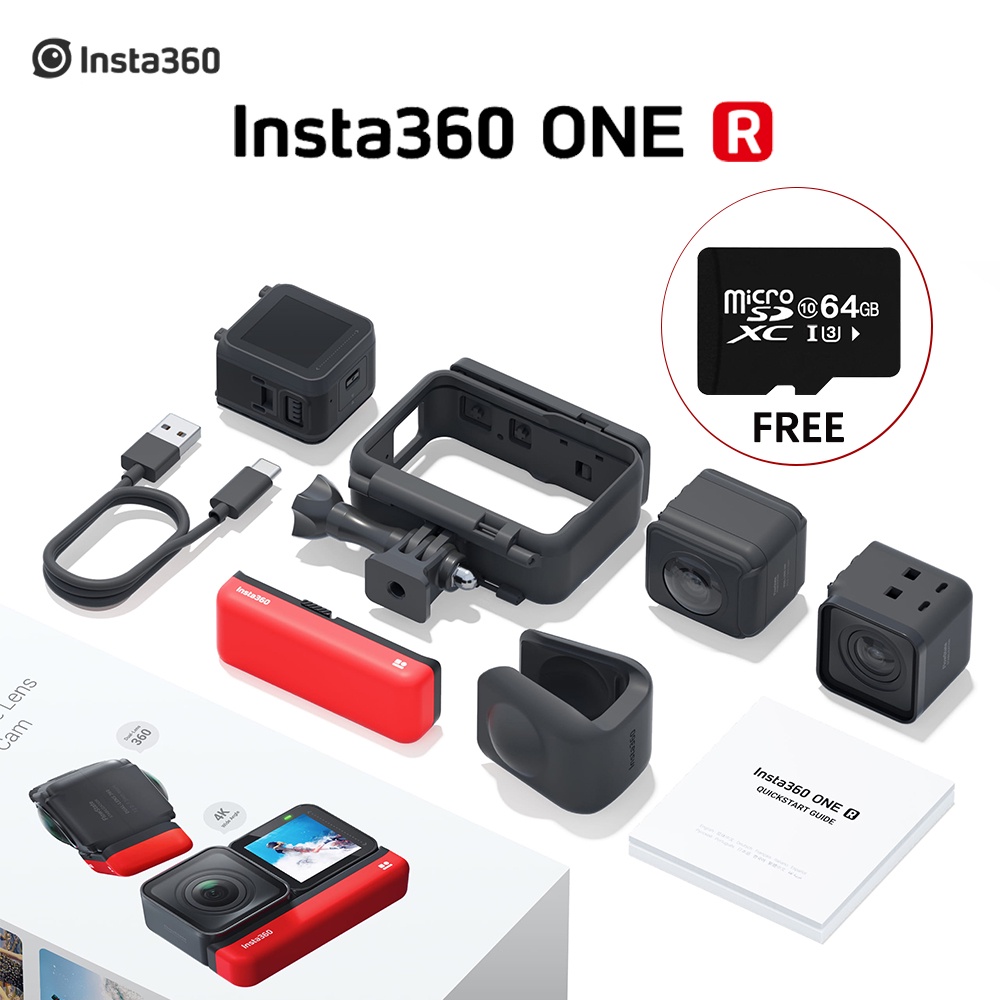 กล้องแอคชั่นta360 ONE R Twin Edition/4K Edition/360 Edition/1Inch ...