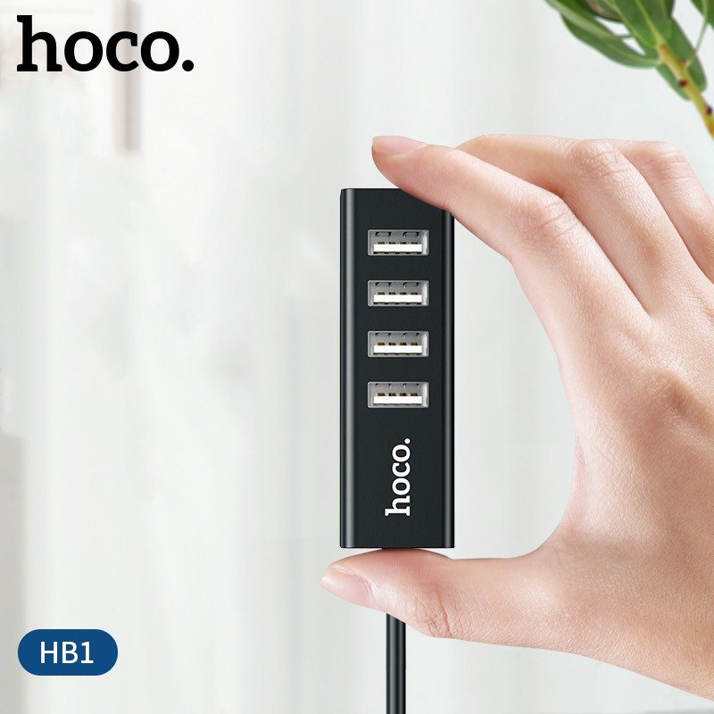 Hoco HB1 USB HUB เพิ่มช่องเสียบ 4 ช่อง - meedeehitech - ThaiPick