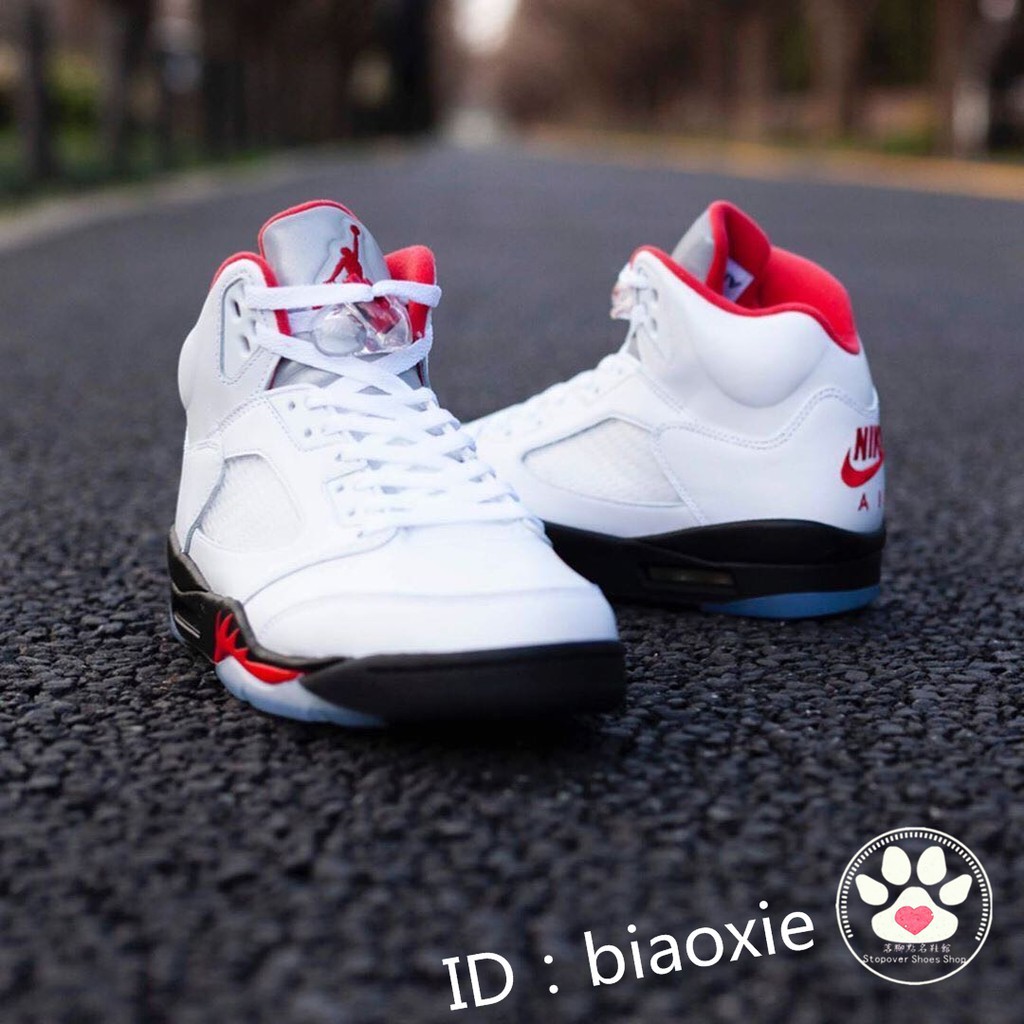 Air Jordan 5 Fire Red Rukawa Maple Basketball Shoes DA1911-102 ...