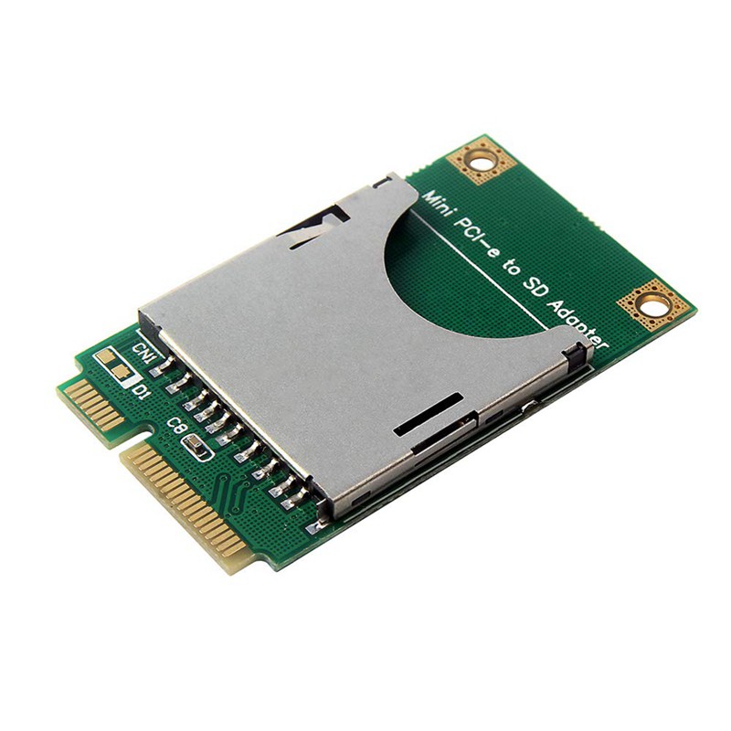 PCI-E Interface Port Adapter Mini PCI Express SSD SD Card Converter ...